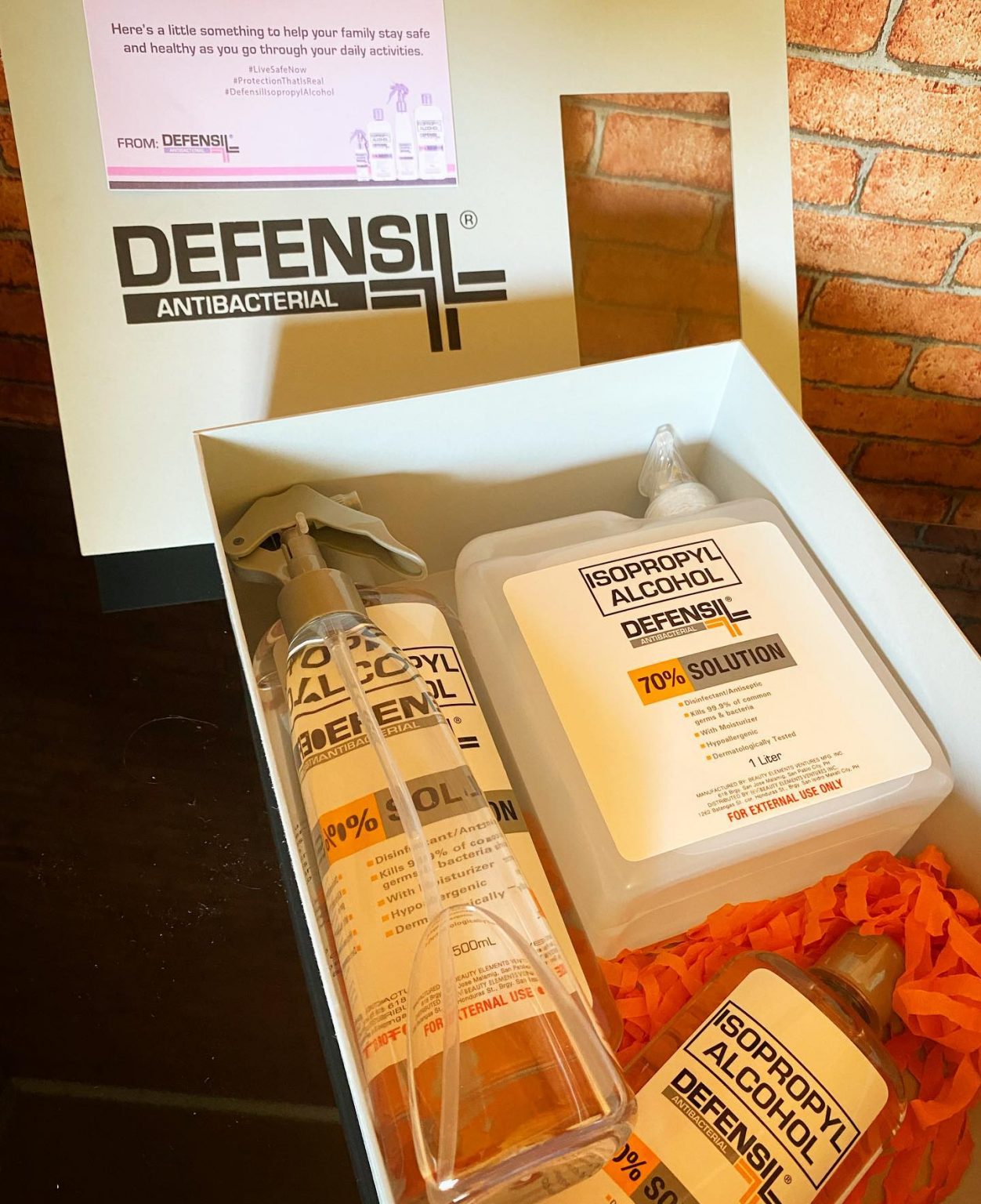 Live Safe with Defensil Alcohol - Marriage and Beyond